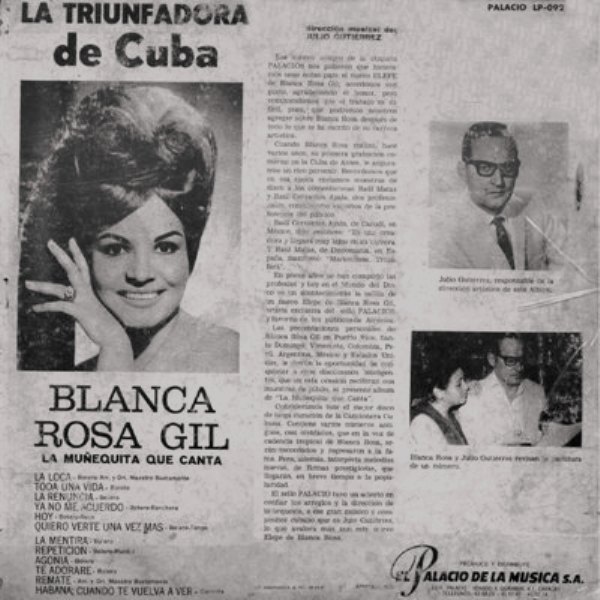 Elige Tu Que Canto Yo: Blanca Rosa Gil - La Triunfadora De Cuba